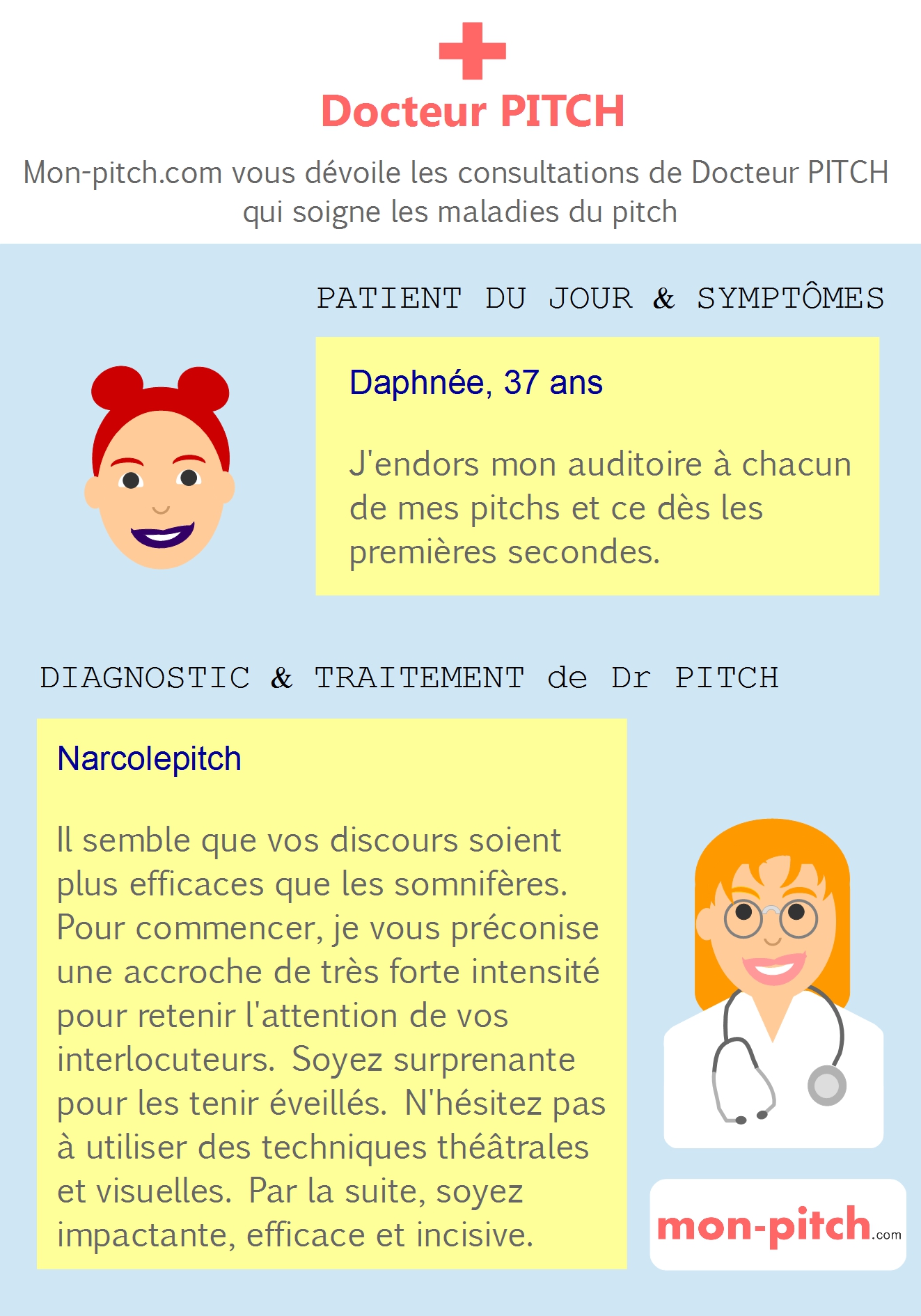 Docteur pitch – Mon pitch